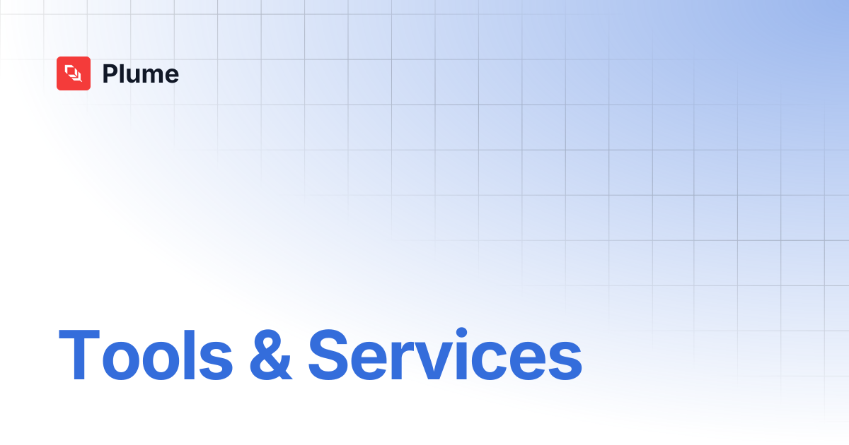 Tools Services Plume